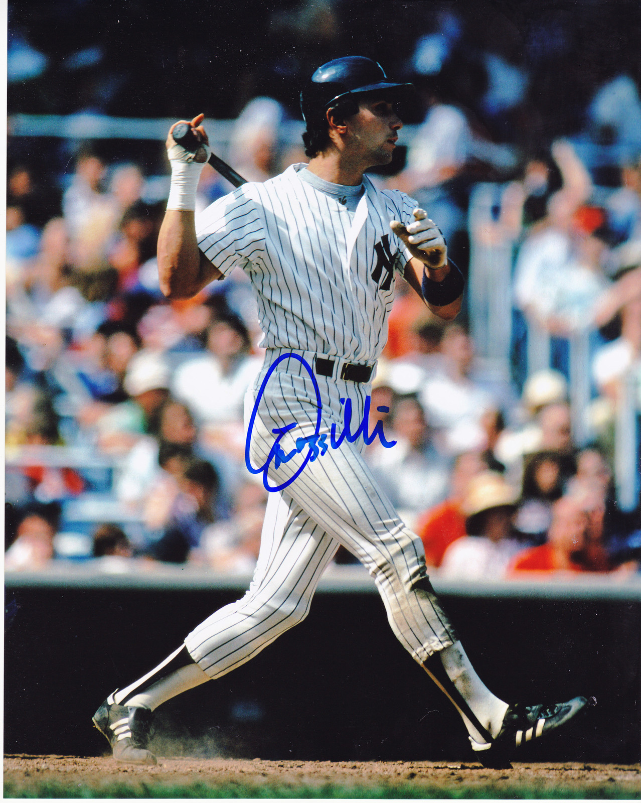 LEE MAZZILLI NEW YORK YANKEES ACTION SIGNED 8x10 | eBay