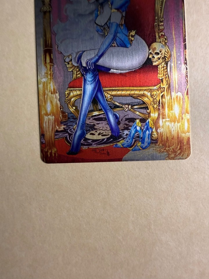 Lady Death MetallicardsNaughty Midnight Hour Coffin Comics 2025 Signed ...