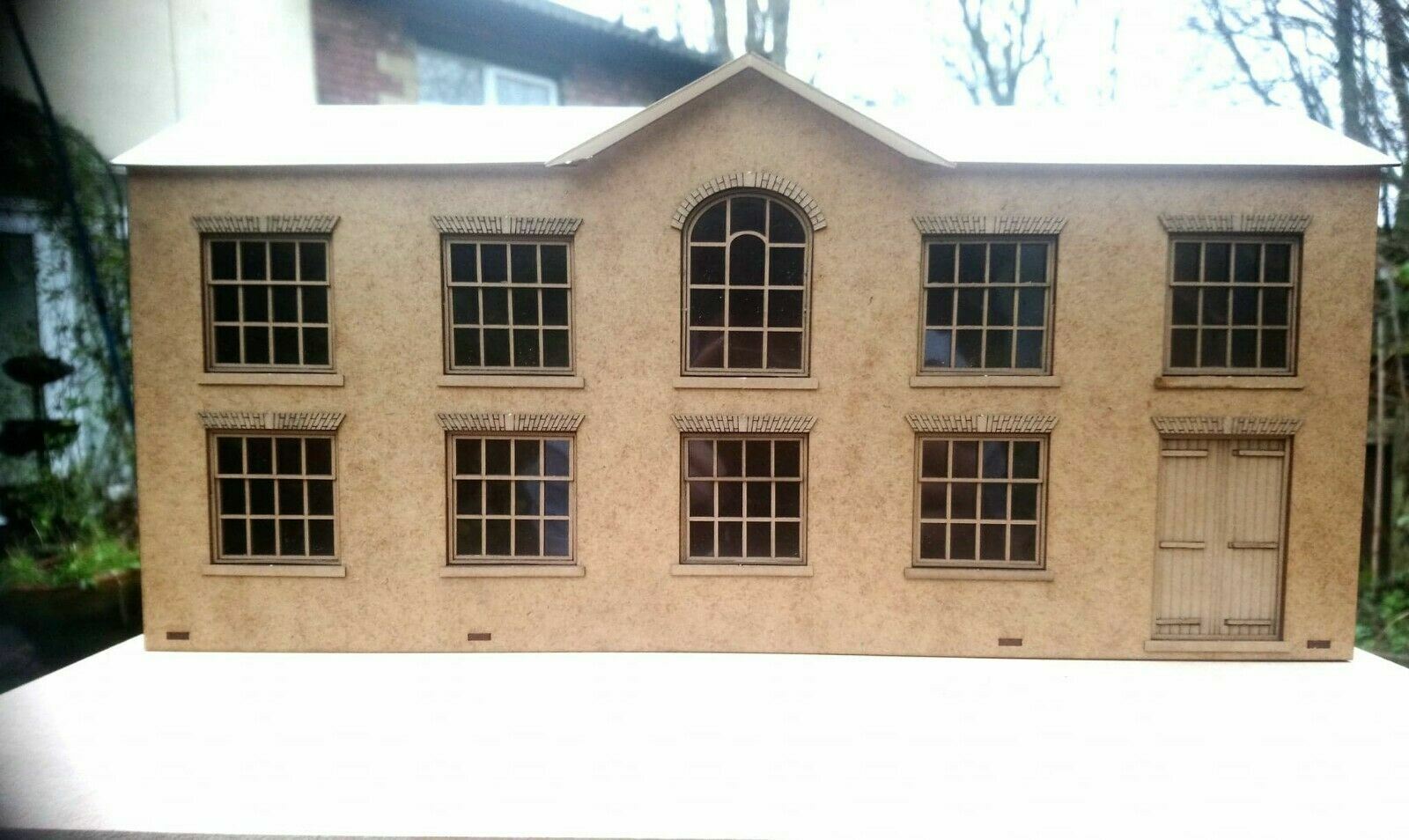 Warehouse Factory Laser cut Scratch Aid Layout Kit O Gauge 7mm Model ...