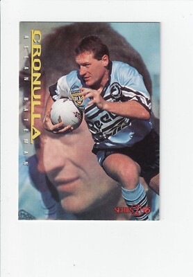 1996 Series 2 Rugby League Allan Bateman #37 (Cronulla Sharks) | eBay ...