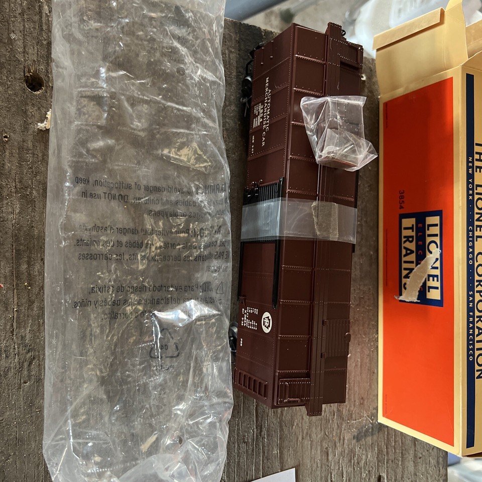 Lionel 3854 Automatic Merchandise Car (True Gem!) SEALED Ts46 | eBay