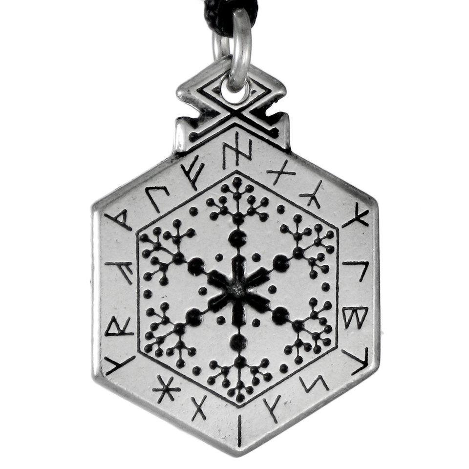 Armanen Runes Talisman Pendant Kabbalah Tree of Life Norse Jewelry ...
