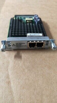 Cisco VIC3-2FXS/DID Voice Interface Card with 2 FXS and 2 DID Ports | eBay
