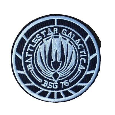 Battlestar Galactica BSG-75 Patch Embroidered Iron on Sew Applique ...