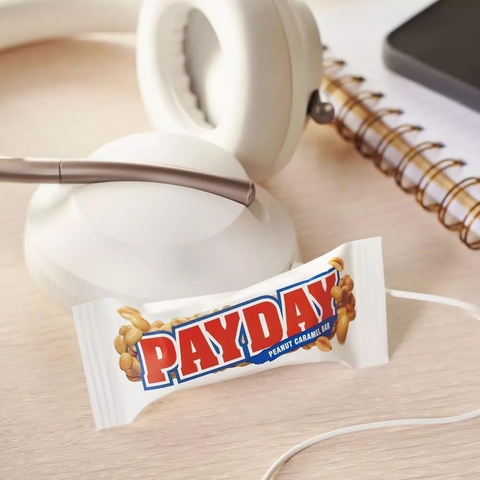 PAYDAY CLASSIC BAR, CHOCOLATE BAR DELICIOUS Individually Wrapped ...