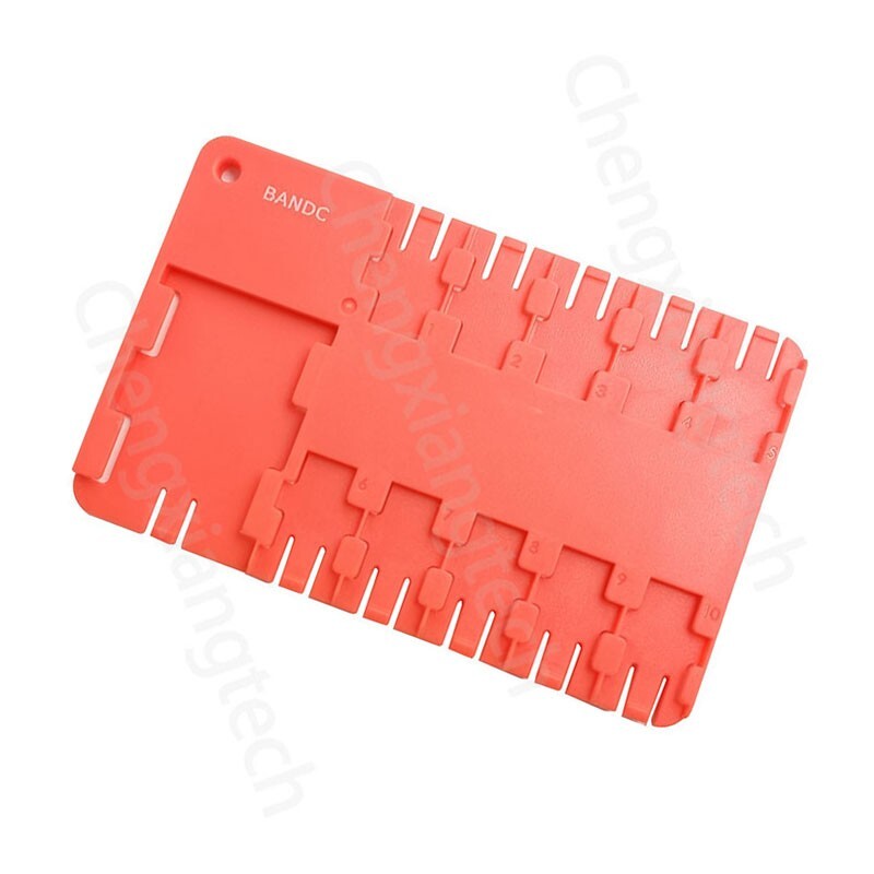 11 Slots Orange Memory Card Carrying Case Storage Holder for Micro SD ...