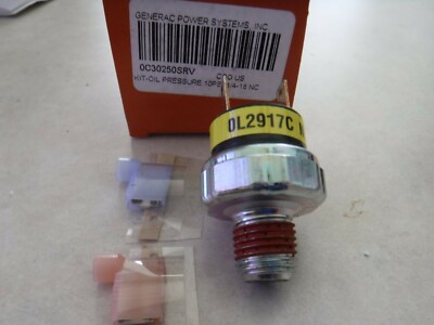 Generac Standby Generator Oil Pressure Switch Kit 10PSI 1/4-18 NC ...
