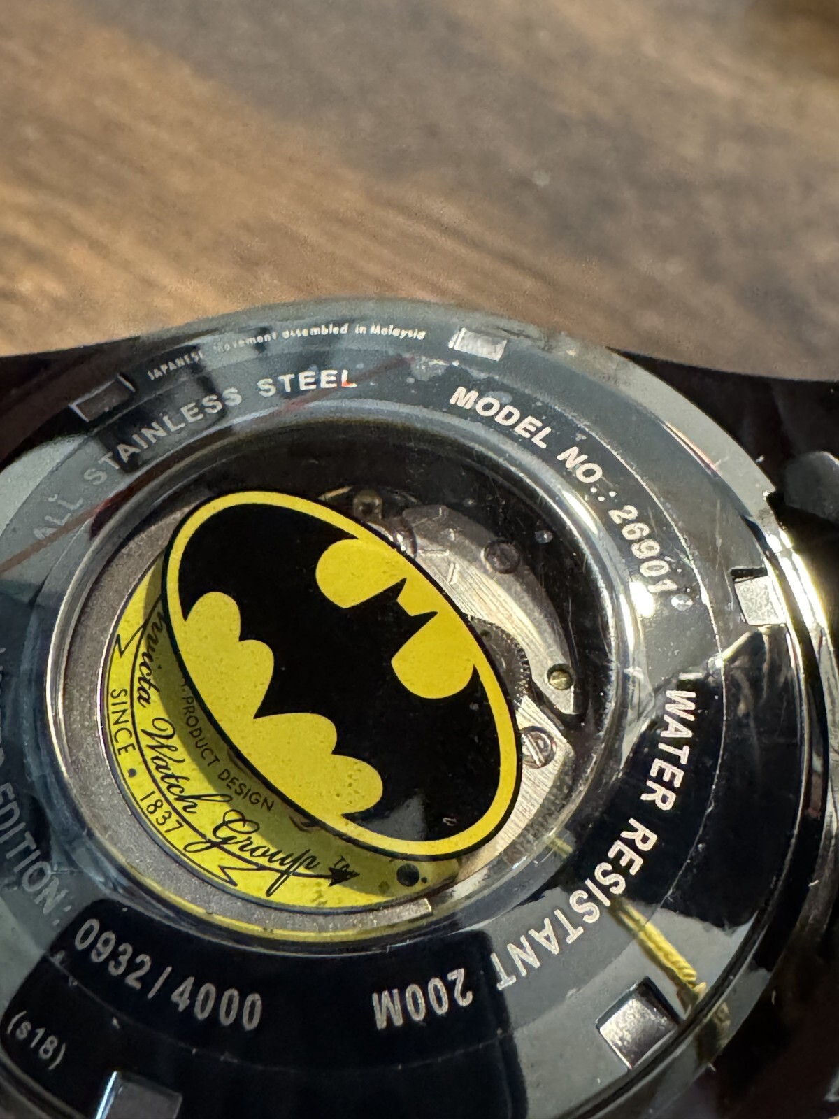 Invicta 26901 DC Comics Batman Stainless Steel Automatic Men's Watch ...