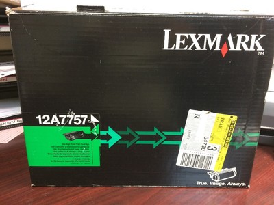 Lexmark 12A7757 Black Toner Optra S 17.5k | eBay