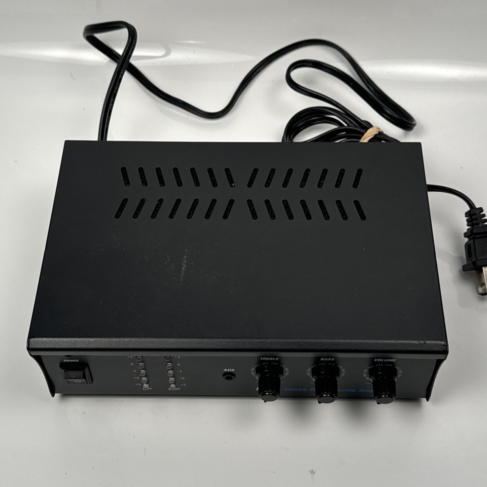 Pyle PCA4 240W 2 Channel Stereo Power Amplifier, Black | eBay