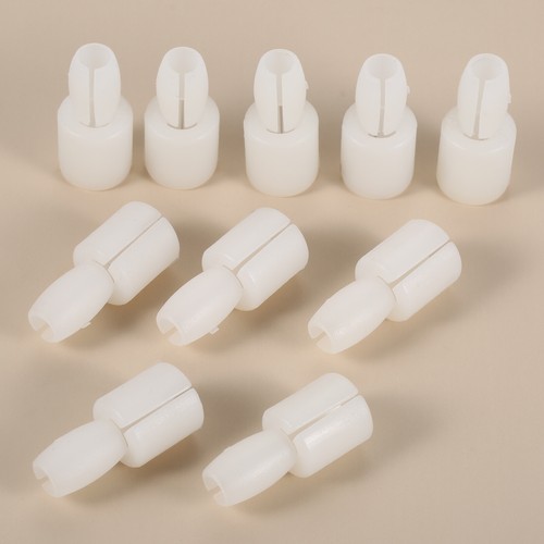 10Pcs Car Rear Door Window Regulator Pin White Clasp Clips Replacement ...
