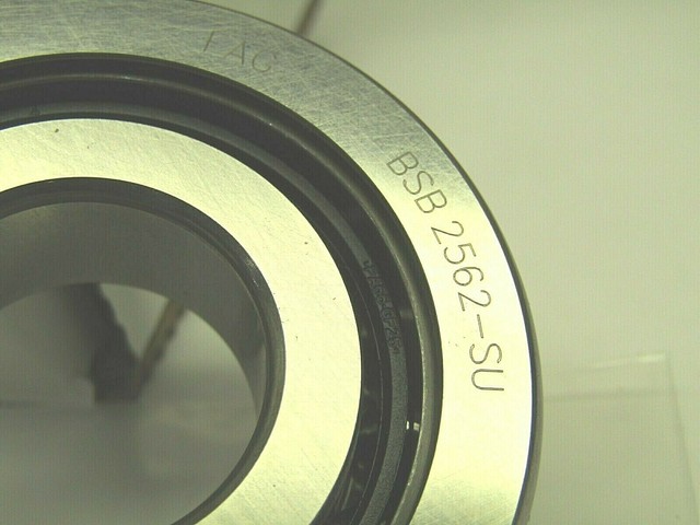 FAG Bsb2562-su Angular Contact Ball Bearing BSB2562SU 25 X 62 X 15 Mm ...