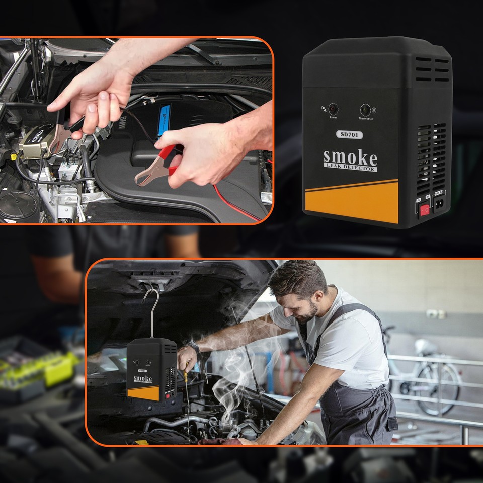 Smoke Machine EVAP Automotive Vacuum Smoke Leak Detector Diagnostic ...