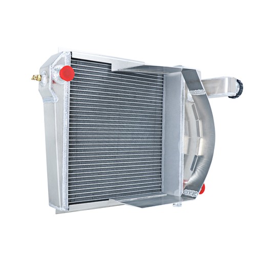 4 Row Aluminum Radiator For 1958-1967 Austin Healey Sprite MG Midget ...