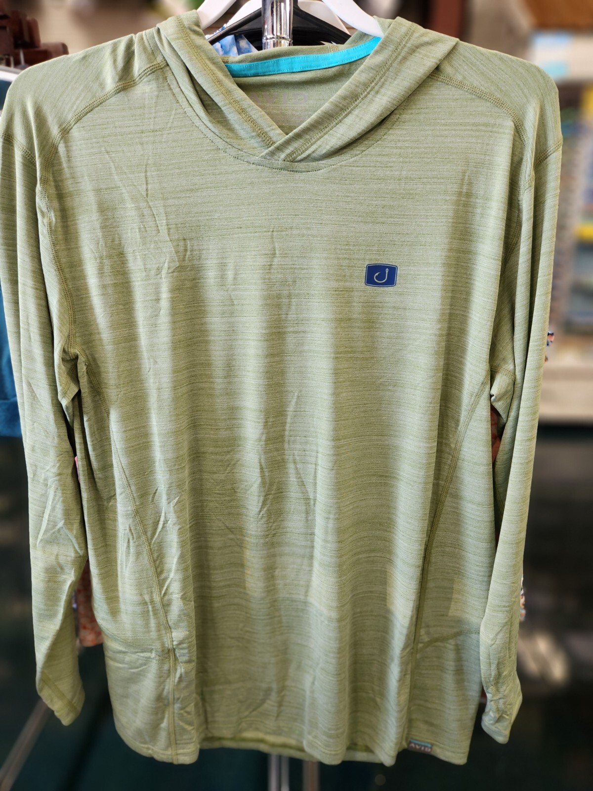 Mens AVID performance shirt, stretch UPF 50+ blocks UVA & UVB. M | eBay