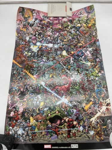 Marvel Kith Cinematic Universe Poster IN HAND Thanos X-Men Wolverine ...