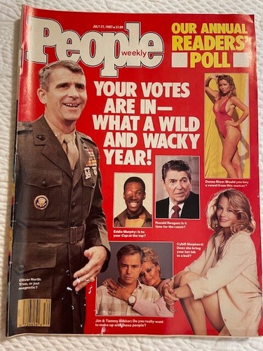 PEOPLE WEEKLY - JULY 27, 1987 - OLLIE NORTH | eBay