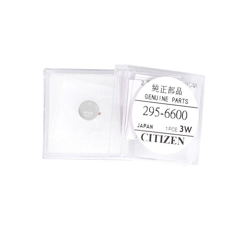 1pcs For Citizen Eco-Drive 295-6600 MT616 Rechargeable Battery ...