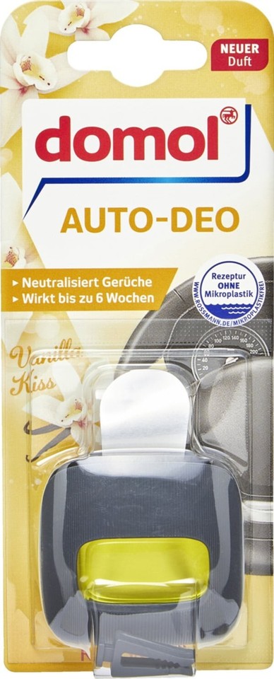 DOMOL Auto-Deo Car Air Freshener, "Vanilla Kiss" 4ml | eBay