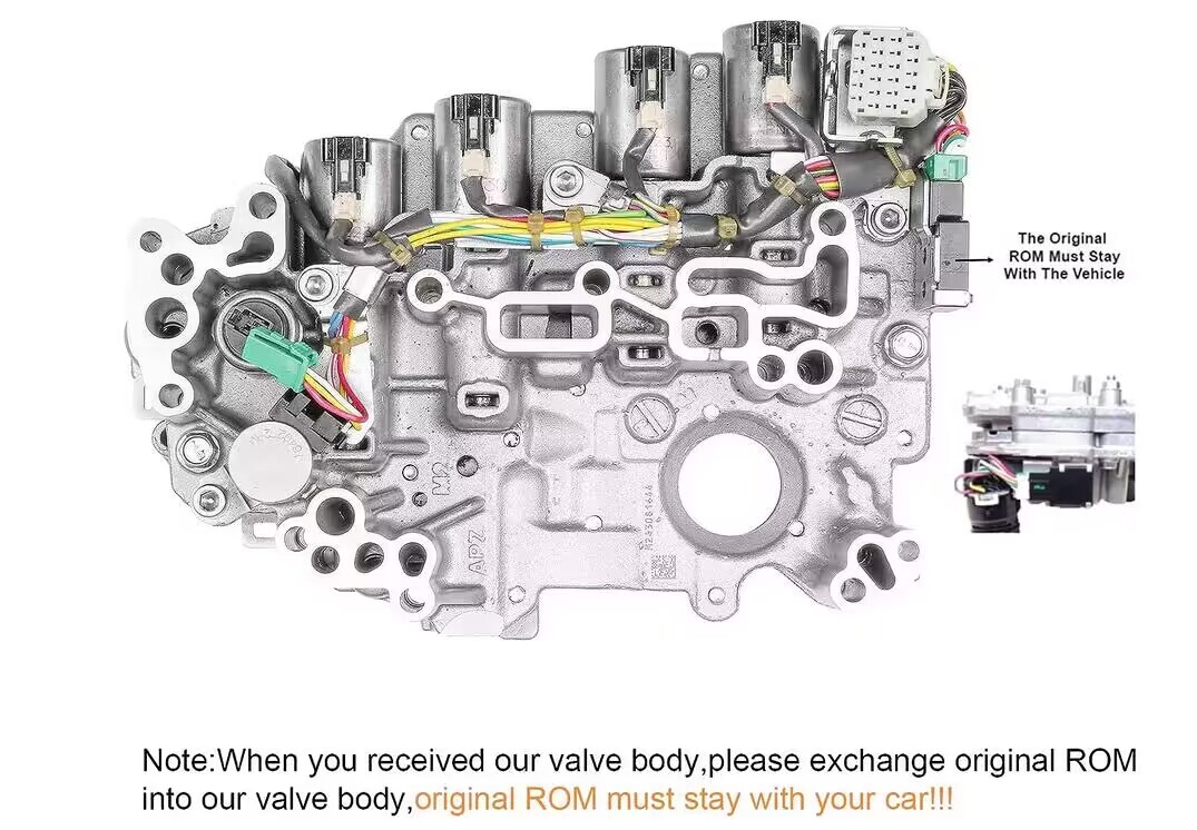 Valve Body Diagram