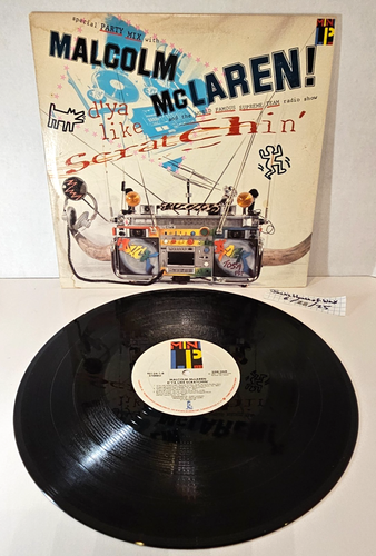 80's OG Rap MINI LP Malcolm McLaren D'ya Like Scratchin' 1983 ISLAND ...