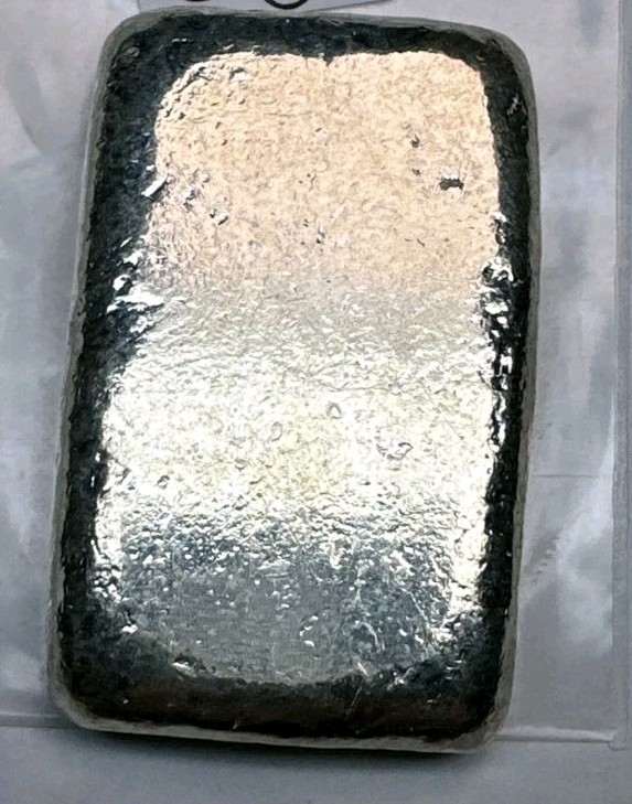 Monarch Precious Metals 3 Troy Oz Poured Silver Bar 999 Fine Silver! | eBay