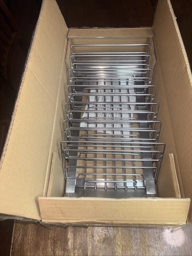 Technique BBQ Grill Rib Rack Stainless Steel NEW IN BOX Nice! Heavy ...
