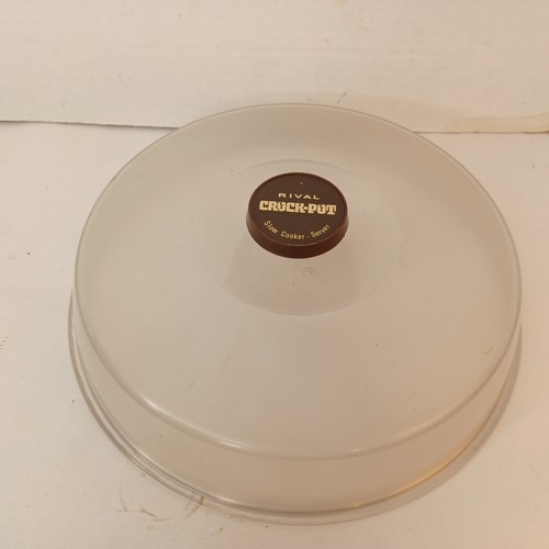 10" Rival Crock Pot Cooker 3" Tall Lid 3300 3350 3351 3355 3654 3656 | eBay