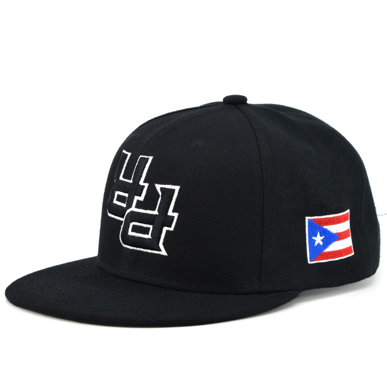 Puerto Rico PR Upside Down Snap back Hat Flag 3D Flat Bill Rico ...