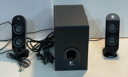 Logitech X-230 2.1 Channel Wired Computer Gaming TV Speakers ...