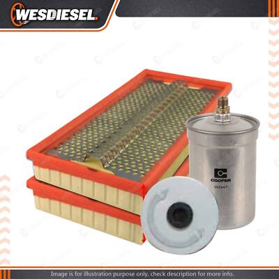 Wesfil Oil Air Fuel Filter Service Kit fits Mercedes Benz 500SEC S420 ...