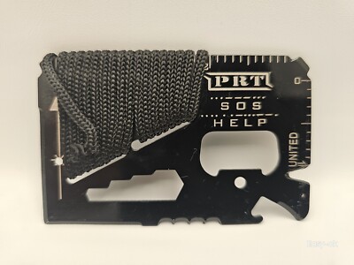 SOS HELP Bug Out / Pocket Survival / Camping Tools / Credit Card Tool ...