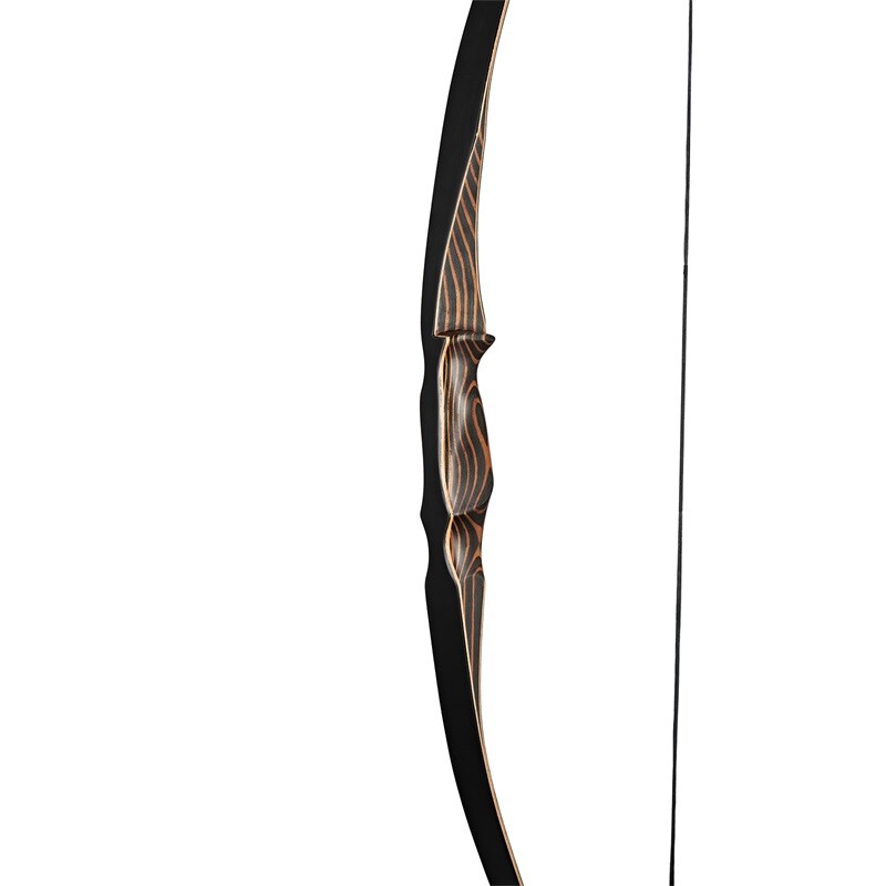 20-70LBS Handmade 54" Archery One-piece Wooden Longbow Traditional Bow ...