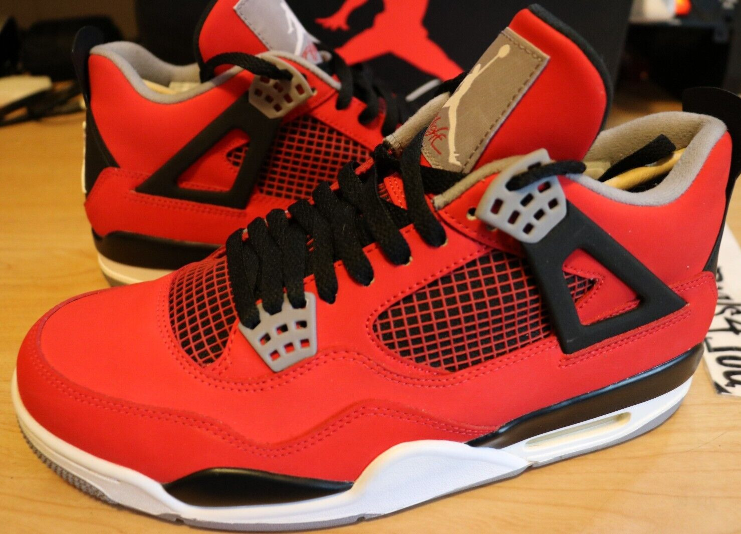 Nike Air Jordan 4 IV Retro Toro Bravo Size 10 Quick s… - Gem