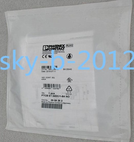 1 PCS NEW IN BOX Circuit Breakers PTCB E1 24DC/1-8A NO 2908262 #A6-39 ...