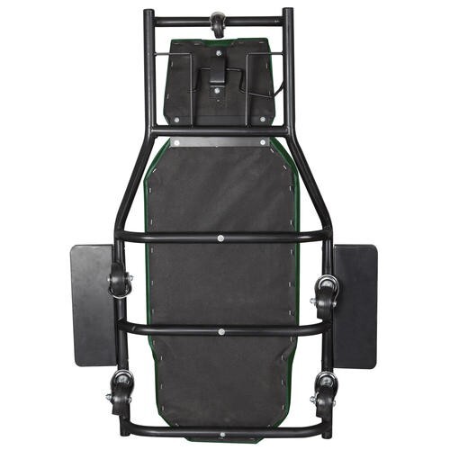 Oversized Padded Shop Creeper 2 Storage Tray 5 Casters Heavy Duty ...