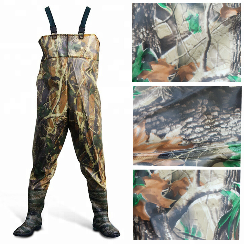 Waterproof Waders Camouflage for Fishing Leisure Water Gardening or ...