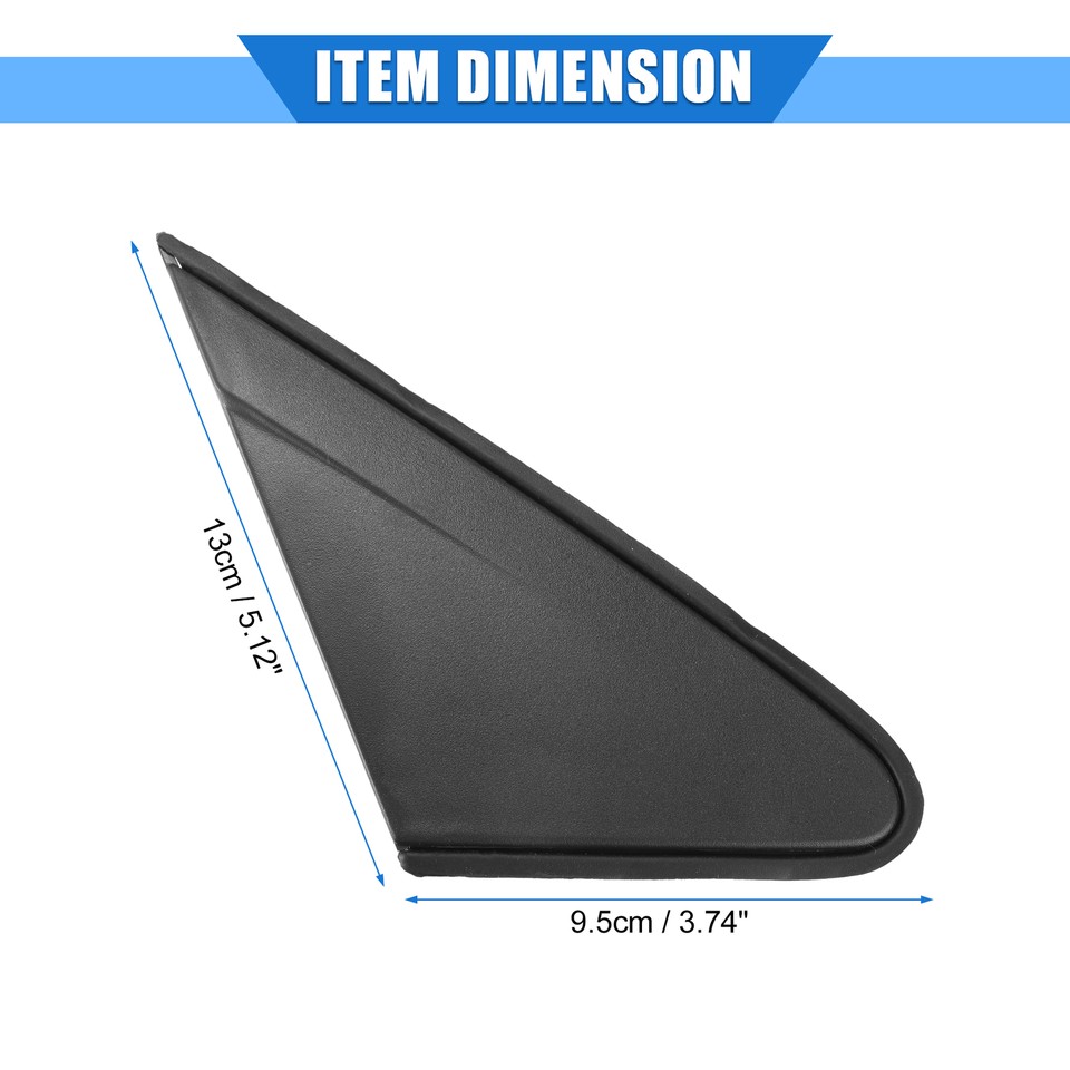 Pair Left Right Side Rear View Mirror Corner Triangle Trim for Chevy Cruze 11-16 | eBay