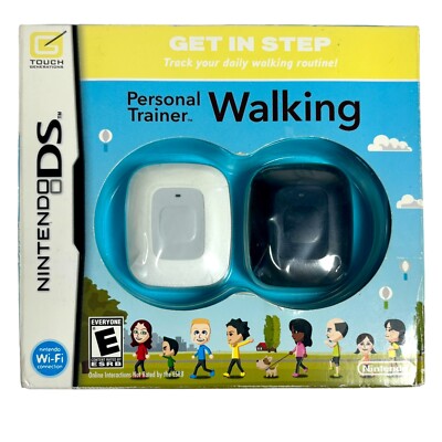 Personal Trainer: Walking (Nintendo DS 2009) Get In Step Game & Tracker ...