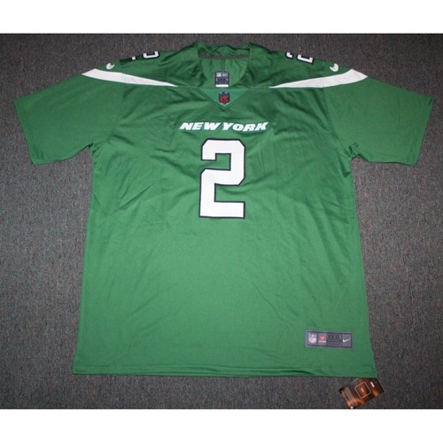 NFL Football New York Jets Zach Wilson #2 Sewn Jersey Nike Green 3XL ...