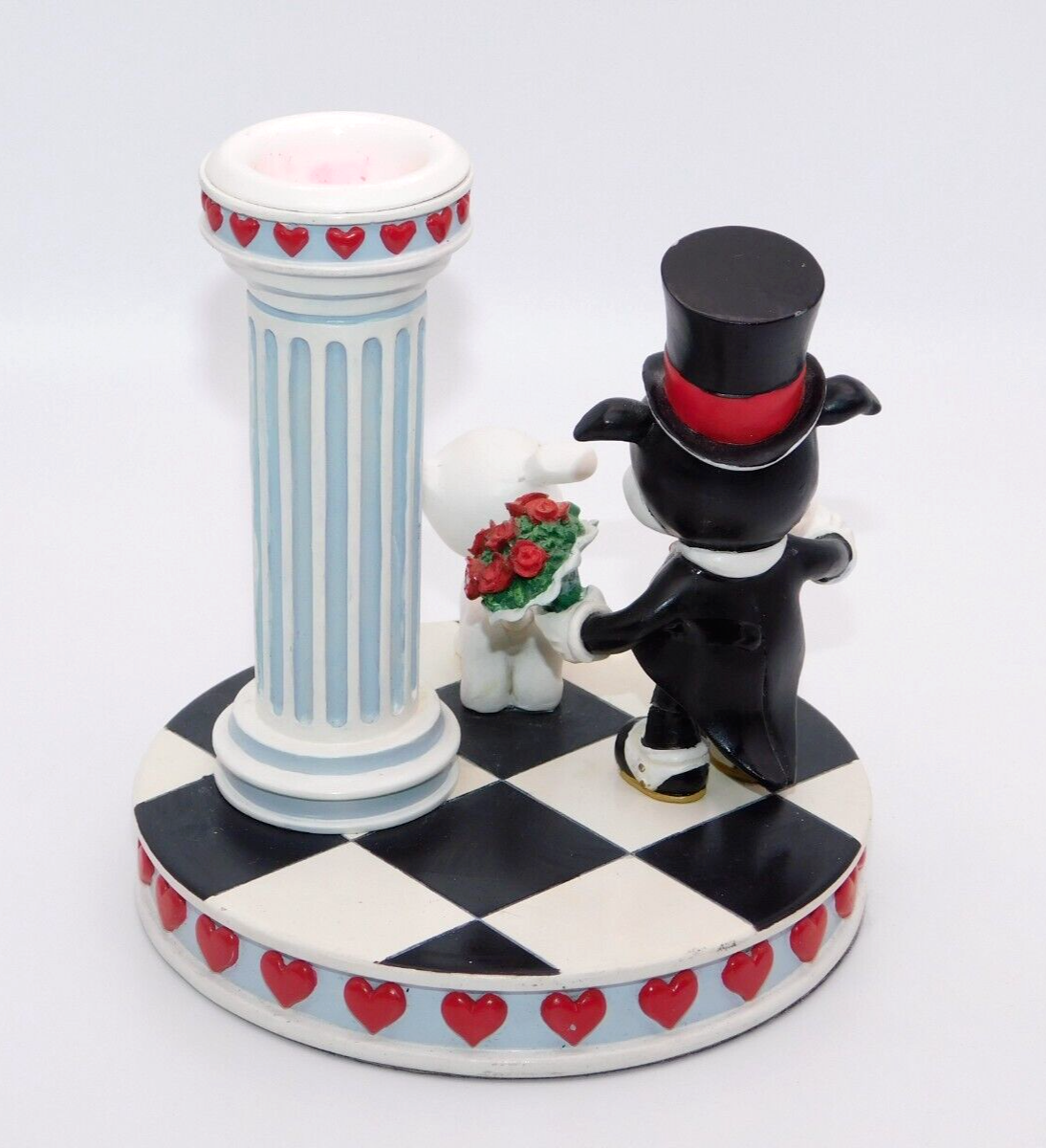 Vintage KFS Danbury Mint Betty Boop Enchanted Evening Candle Holder ...
