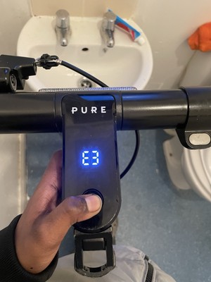 Pure Air 3 Pro Electric Folding E-Scooter 2023 Black | eBay UK