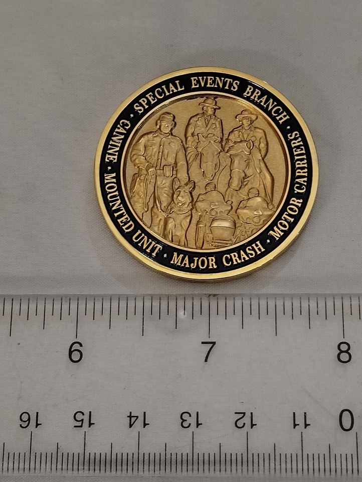 DC Metro Police Special Events Branch Challenge Coin - Mounted Unit ...