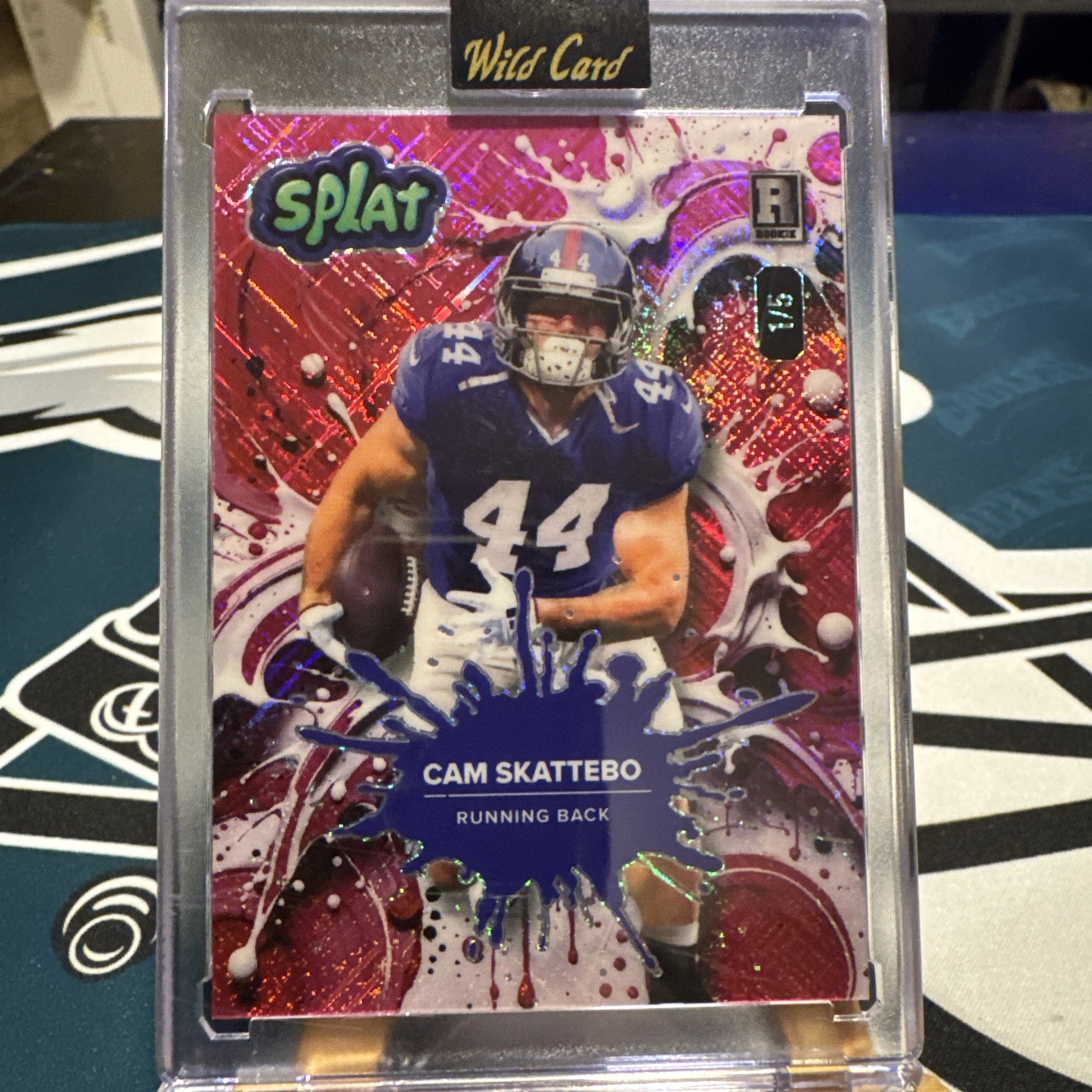 2025 Wild Card Splat Football Cam Skattebo Rookie #/5 | eBay