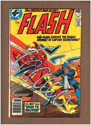 Flash #278 DC Comics 1979 Cary Bates CAPTAIN BOOMERANG VG+ 4.5 | eBay
