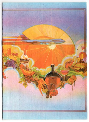 Vintage TWA Menu: "Trans World Service From Europe To North America" | eBay