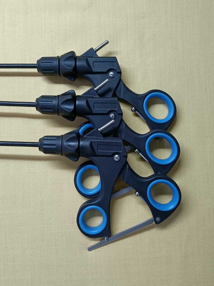 3pc Laparoscopic Croce Olmi & Babcock Grasper 5mmx450mm Reusable ...