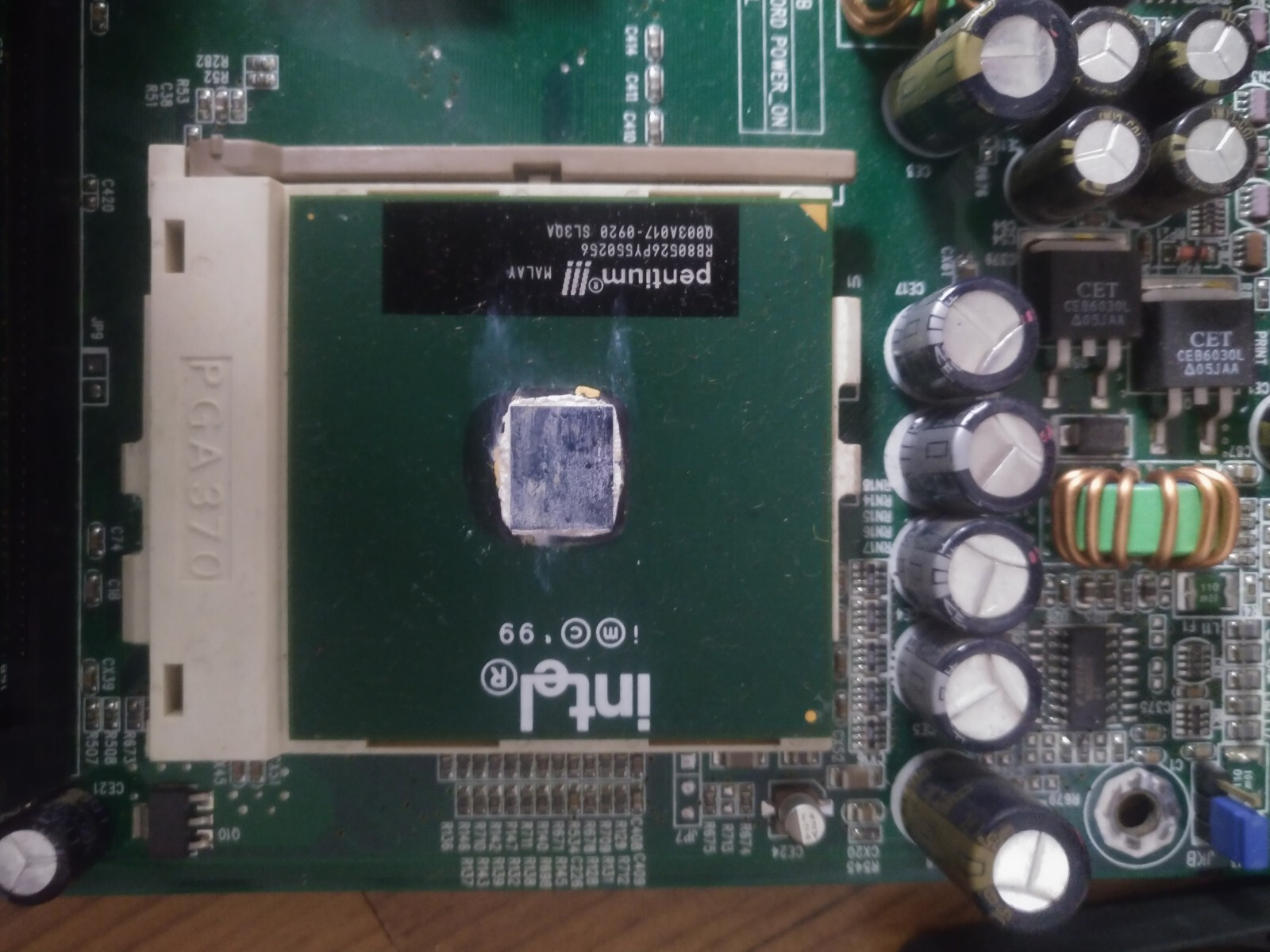 mainboard motherboard intel pentium 3 p6v693a | eBay