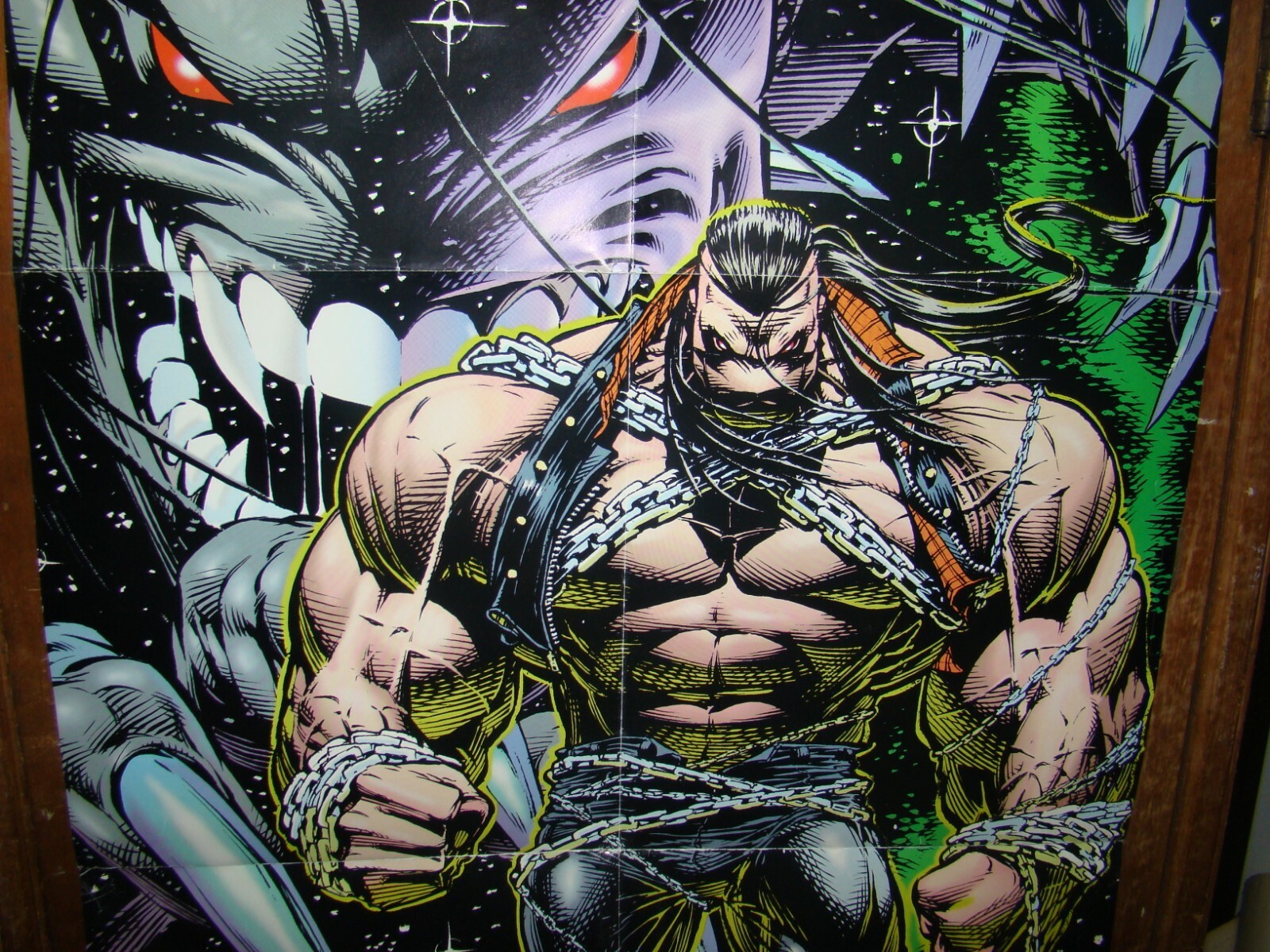 PITT DALE KEOWN 1992 Promo Poster Image Comics | eBay