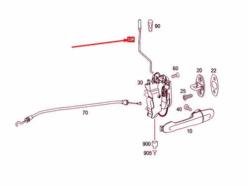 NEU MERCEDES-BENZ VITO W639 VORNE LINKS TÜRFANG A6397600140 | eBay